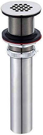 Amazon.com: Luxier DS01-TB 1-5/8 in. Brass Bathroom and Vessel Sink ...