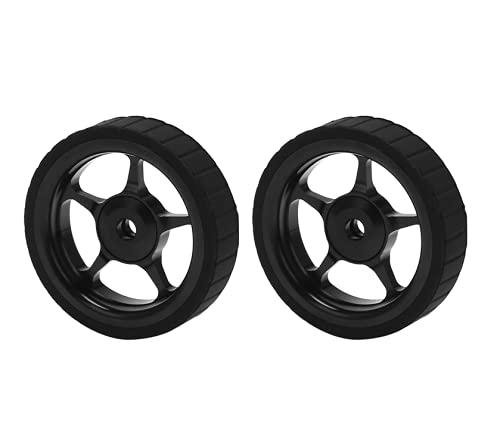 LONDON CRAFTWORK New Wide Easy Wheels For BROMPTON ver 2.0 in BLACK ...