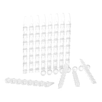 CryoKing 0.2ml 8-Strip PCR Tubes, Autoclavable PCR Tubes with Flat Caps ...