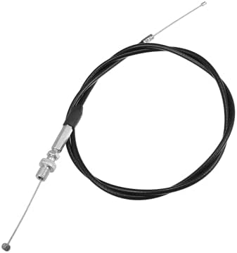 Partuto 1 Pc 120cm Universal Throttle Cable Wire for ATV - Metal Black ...