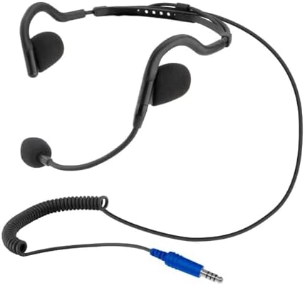 Amazon.com: Rugged Radios Lightweight Behind The Head Headset with ...