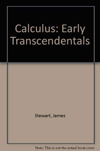 Buy Calculus: Early Transcendentals Book Online at Low Prices in India ...