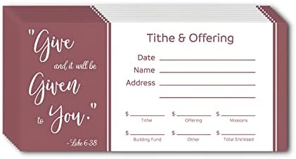 Amazon.com : Swanson Christian Products Cash Envelopes For Tithes And ...