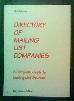 Directory of Mailing List Companies: A Complete Guide to Mailing List ...