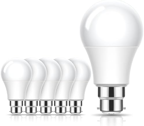 LOHAS B22 LED Bulbs 150W Equivalent, 17W LED Bayonet Light Bulb, Cool ...