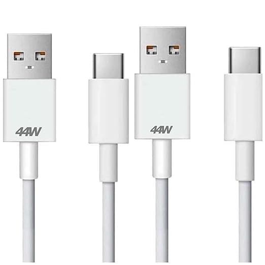 Smart Fast 44 watt Flash Charger USB to C Cable Compatible for vivo V21 ...
