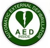 Amazon.com: JB Green AED Automated External Defibrillator Inside Decal ...