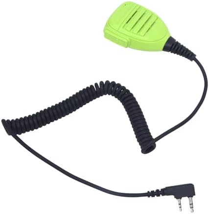 Amazon.com: ABBREE Ham Radio Wireless Handheld Speaker Mic, 2 Pin ...