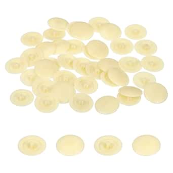 uxcell 40PCS Screw Cap Covers, 12mm Waterproof Plastic Screw Decorative ...