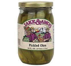 Amazon.com : Jake & Amos Pickled Okra, 16 Ounce - 3 Pack : Okra Canned ...