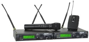 Amazon.com: Shure ULXP24D/87-G3 Dual Handheld System with 2 ULXP4 ...