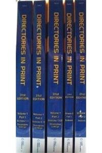 Amazon.com: Directories in Print: A Descriptive Guide to Print and Non ...