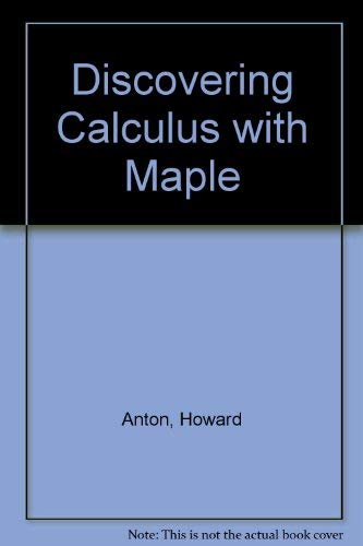 Calculus with Analytic Geometry: Maple Problems Manual: Amazon.co.uk ...