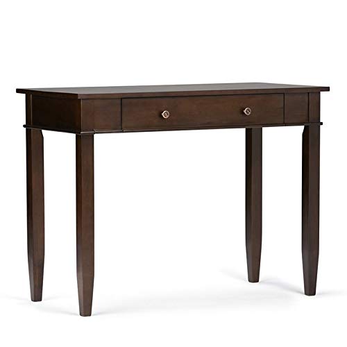 Dark Brown Wood Desk
