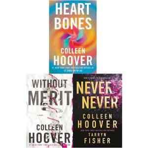 Colleen Hoover Collection 3 Books Set (Never Never, Heart Bones ...