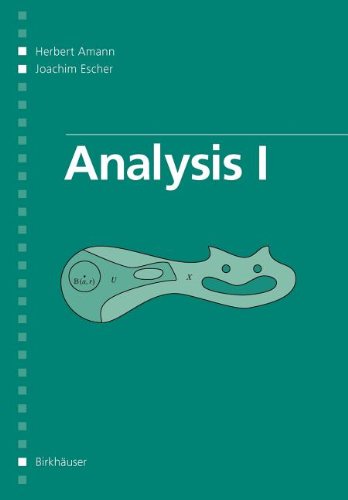 Amazon.com: Analysis I: 9783764390389: Amann, Herbert, Escher, Joachim ...