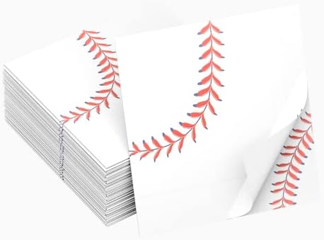 Amazon.com: LMJUNZZ 120 Pcs Baseball Napkins - 6.5' Baseball Pattern ...