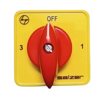 SALZER (L&T) Cam Operated Rotary Switch S63 B03 63Amps Phase Selector 1 ...
