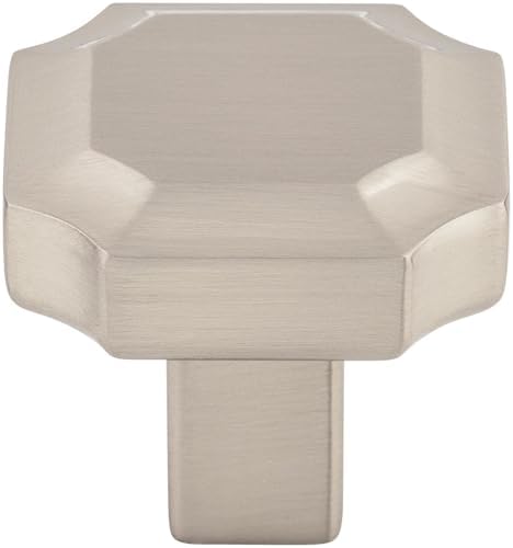 Top Knobs TK3020BSN TK3020 Davenport 1-1/4 Inch Geometric Cabinet Knob ...