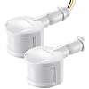 Amazon.com: EDISHINE Motion Sensor, Automatic Dusk to Dawn, 180-Degree ...