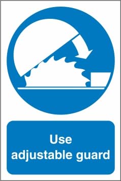 Use adjustable guard safety sign sticker, Waterproof sticker signage ...