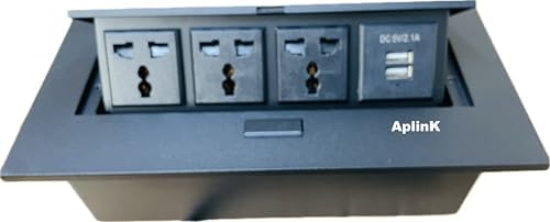 MX Pop Up Box/Cable Cubby/Extension Board with Switch 2 Universal Power ...