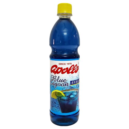 APOLLO Blue Lagoon Syrup (700 Ml) - Liquid : Amazon.in: Grocery ...