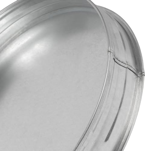 Snapklik.com : 12 Inch Metal Tee Cap - Round Vent Cover - Galvanized ...
