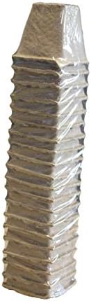 Kingston Tools 96 Pcs 6cm Round Fibre Pots Germination Pots — Peat-Free ...