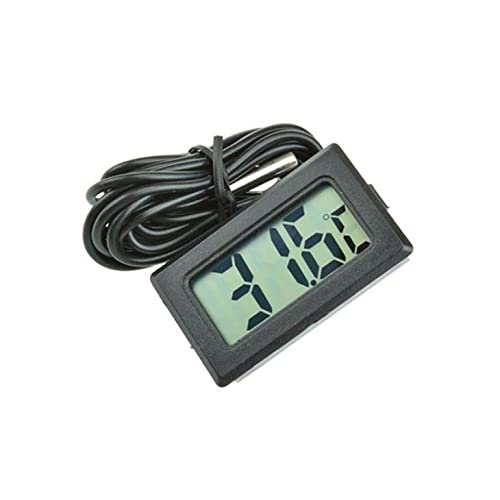 Techtonics LCD Electronic Fish Tank Water Detector Thermometer with ...