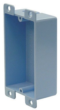 Ez08sf Shallow Pvc Box W/Flange - Flanged Outdoor Electrical Box ...