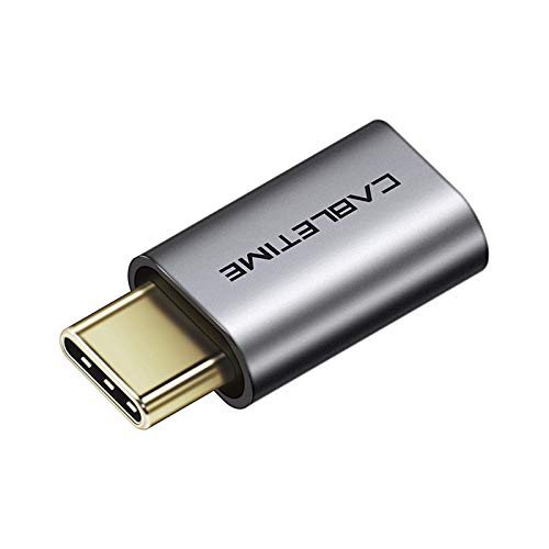 CABLETME CT-C160-PU34 Micro USB to Type-C Premium OTG Mini Adapter ...