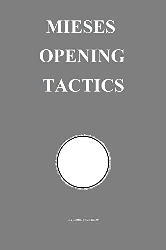 Mieses Opening Tactics - Kindle edition by Tsvetkov, Lyudmil. Humor ...
