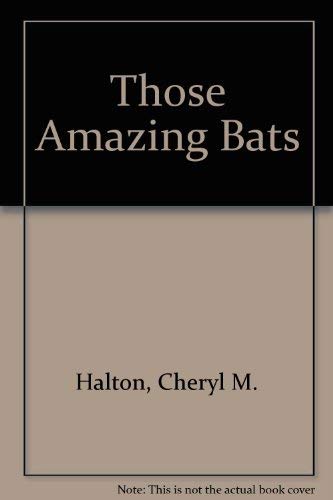 Buy Those Amazing Bats Book Online at Low Prices in India | Those ...