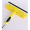 Amazon.com: Window Squeegee and Chenille Scrubber, 2-in-1 Combo ...