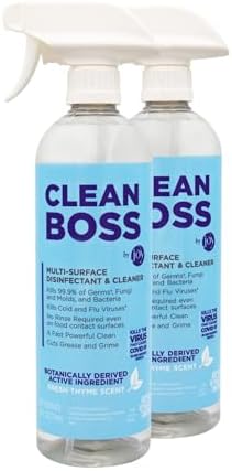 Amazon.com: CleanBoss Botanical Disinfectant - 24 oz (Pack of 2 ...