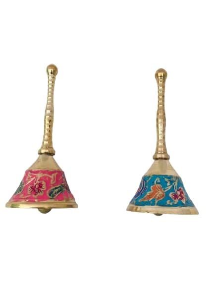 Amazing Craft Aarti Brass Bell Pooja Ghanti Musical Instruments for ...