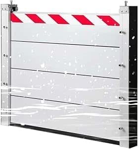 Amazon.com: Flood Barrier Reusable Deflector Flood Protection Baffle ...
