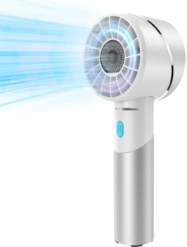Amazon.com: Handheld Fan, Mini Small Portable Turbo Fan, USB Type-C ...