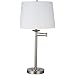 Amazon Brand – Ravenna Home Traditional Table Lamp with LED Light Bulb ...