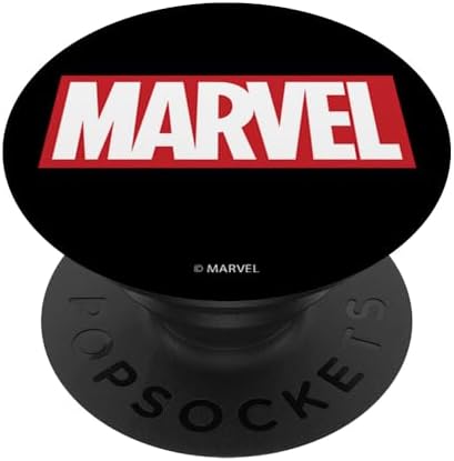 Amazon.com: Marvel Classic Red Brick Logo PopSockets Standard PopGrip ...