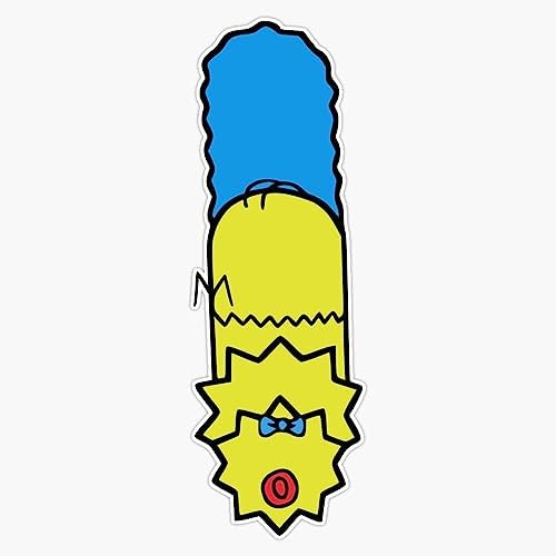 Amazon.com - The Simpson Bumper Sticker Vinyl Decal 5"