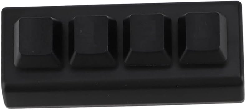 zaqwsx 4 Keys Programmable Keypad Red Switch Ctrl C V Enter Mini ...