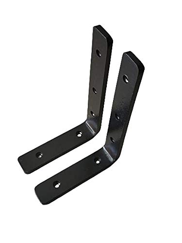 Buy SENGHANI Heavy Duty L-Shaped Wall ed Bracket/Wall ed Shelf Support ...