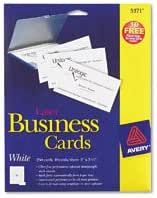Amazon.com: Avery Standard Laser and Ink Jet Perforated Business Cards ...