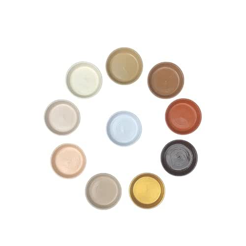Amazon.com: Hand-Painted Terracotta Saucers in Nuetrals // Minimalist ...