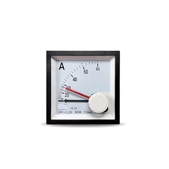 Amazon.com: CP72 AC Peak Ammeter Maximum Demand Meter Double Pointer 30 ...