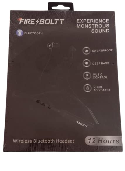 FIRE BOLTT Wireless Bluetooth Headset : Amazon.in: Electronics