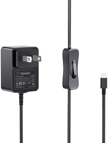 Amazon.co.jp: Smraza Raspberry Pi 4 USB-C (Type C) Power Supply, 5V 3A ...