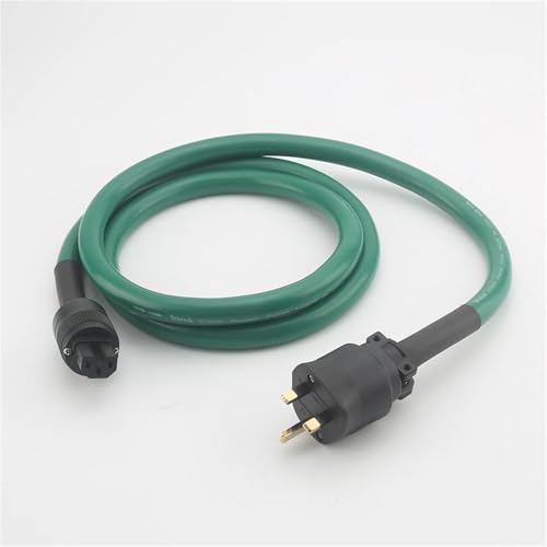 2328 Copper-Plated Silver Mixed Audio Amplifier UK Power Cord HiFi ...